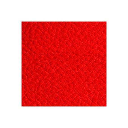 Tissu Simili Cuir Rouge - Effet Grainé - Super rapport qualité/prix