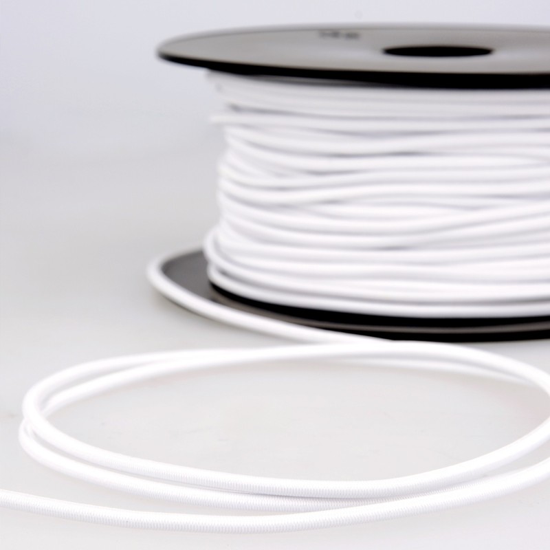 Élastique rond rayonne 3 mm