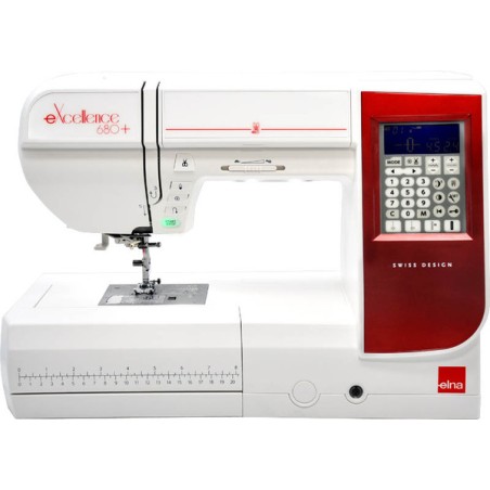 Machine à coudre Haut de gamme ELNA eXcellence 680+ : performance &confort