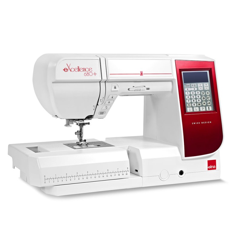 Machine à coudre Haut de gamme ELNA eXcellence 680+ : performance &confort