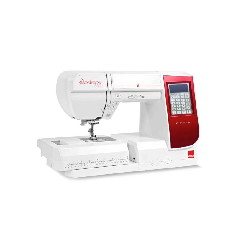Elna eXcellence 580+ haut de gamme : idéale pour débutantes & expertes